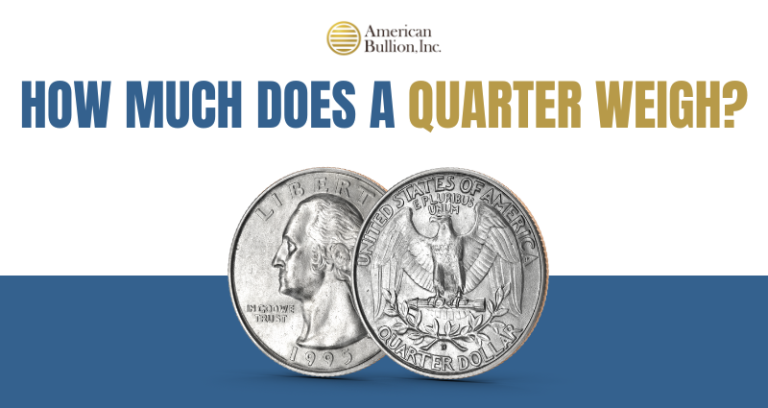 How Much Does a Quarter Weigh ? | American Bullion